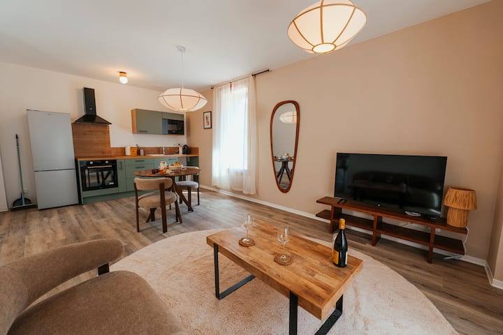 T2 ÉLégance - Wifi, Clim, Détente Et Confort - Arles-sur-Tech