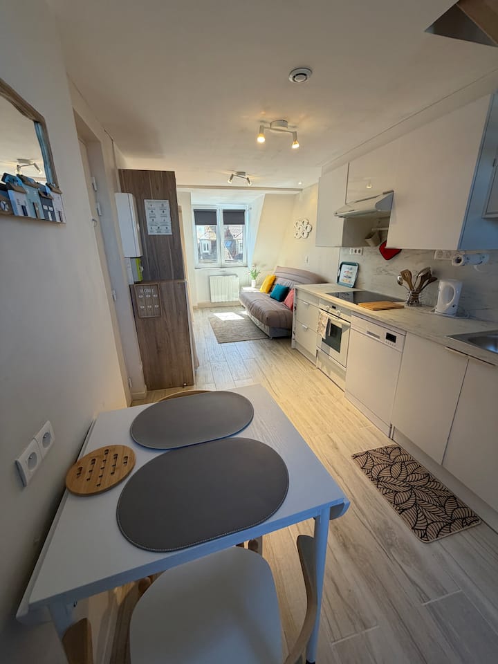 Séjournez En 3 éToiles -Apt 2/3 Pers -Vue Mer - Wimereux
