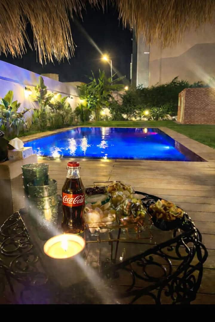 Villa Avec Piscine Et Grand Jardin - Nabeul