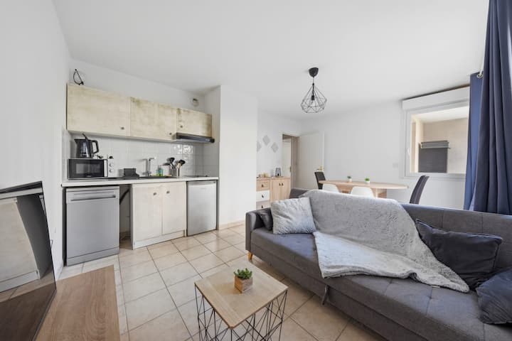 Appartement Grande Terrasse - Emplacement Central - Montpellier