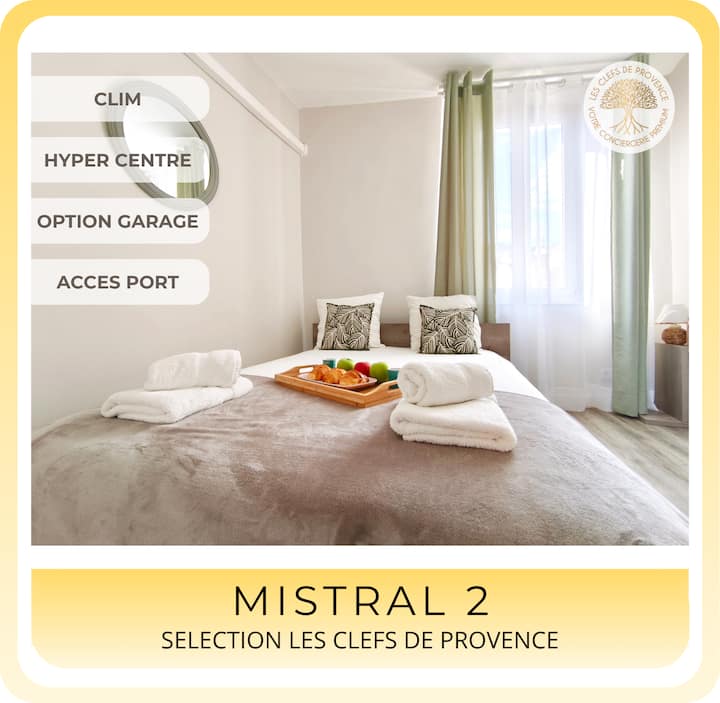 Mistral 2 - 4pers - Clim - A 2 Pas Du Port - Cassis