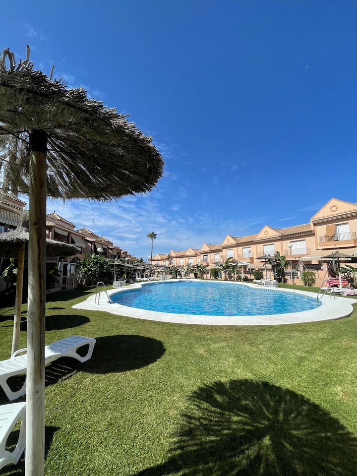 Bonito Apartamento En Playa De La Barrosa - Novo Sancti Petri