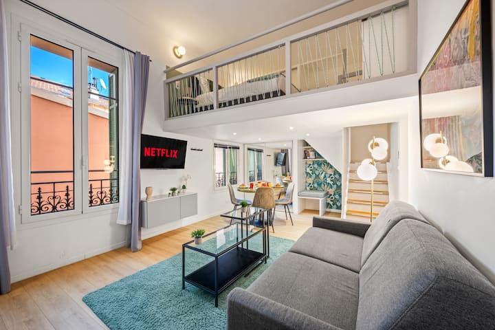 Le Coq Gabriella - Ac - Wifi - Monaco Border - Monte-Carlo