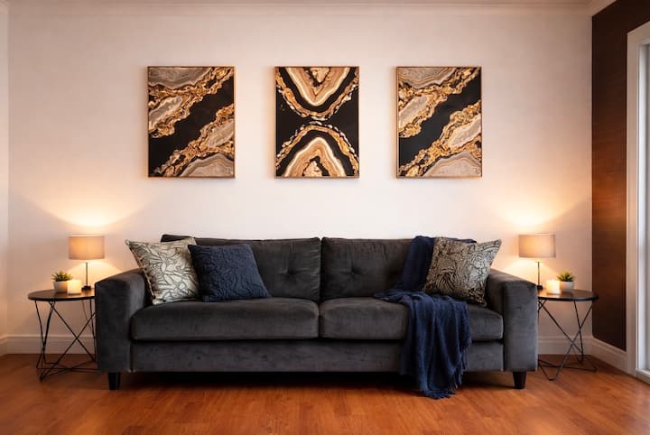 Spacious Apartment Near Excel For 2 | Free Parking - Ilford