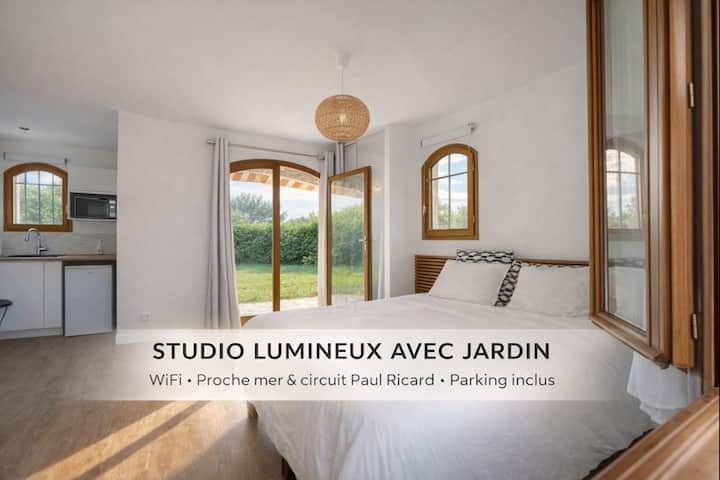 Studio Avec Jardin – Mer Et Circuit Paul Ricard - Le Castellet
