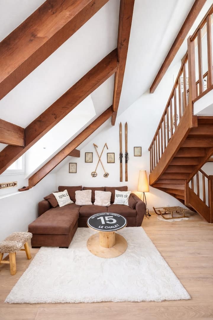 Le Chalet : Duplex Cosy Esprit Montagne 6 Pers. - Les Mureaux