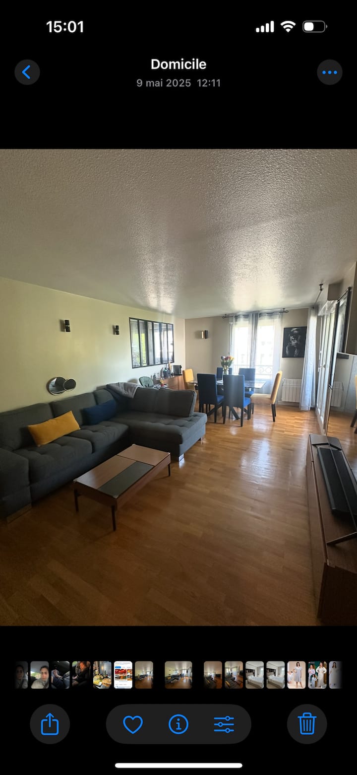 Appartement Cosy Centre Ville - Proche Paris & Cdg - Rosny-sous-Bois