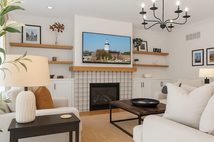 2br Near Navy Stadium•2 Kings • Fire Pit • Parking - Annapolis, MD