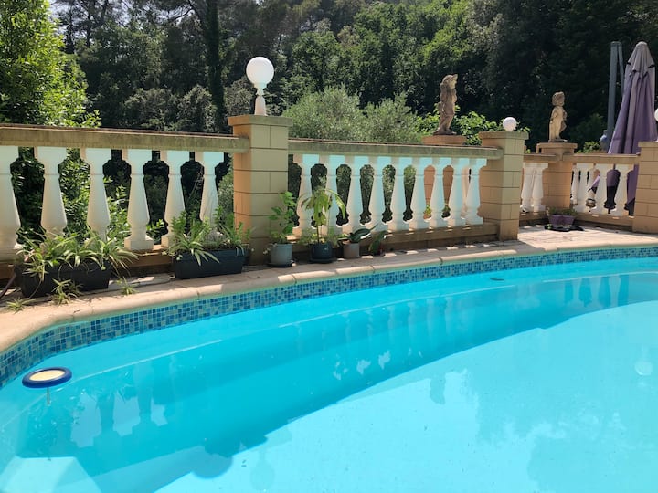 Independent Apartment, Pool, Garden, Cinema Room - Biot