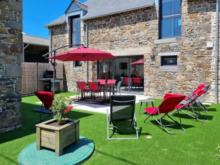 Maison En Pierre Entre Terre & Mer Au Calme 6 Pers - Le Vivier-sur-Mer