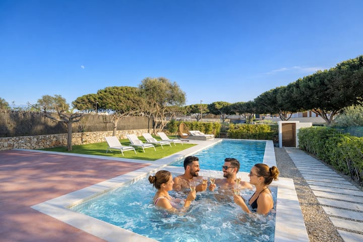 Chalet Moderno | Jacuzzi | Acceso Mar | Jardin - Binibeca