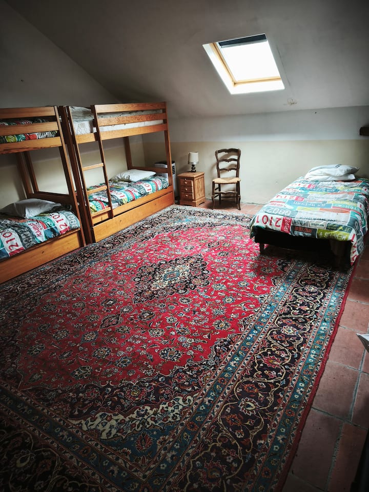 Dortoir 7 Personnes- Réduc 35€/p De 4 à 7pers - Lamotte-Beuvron