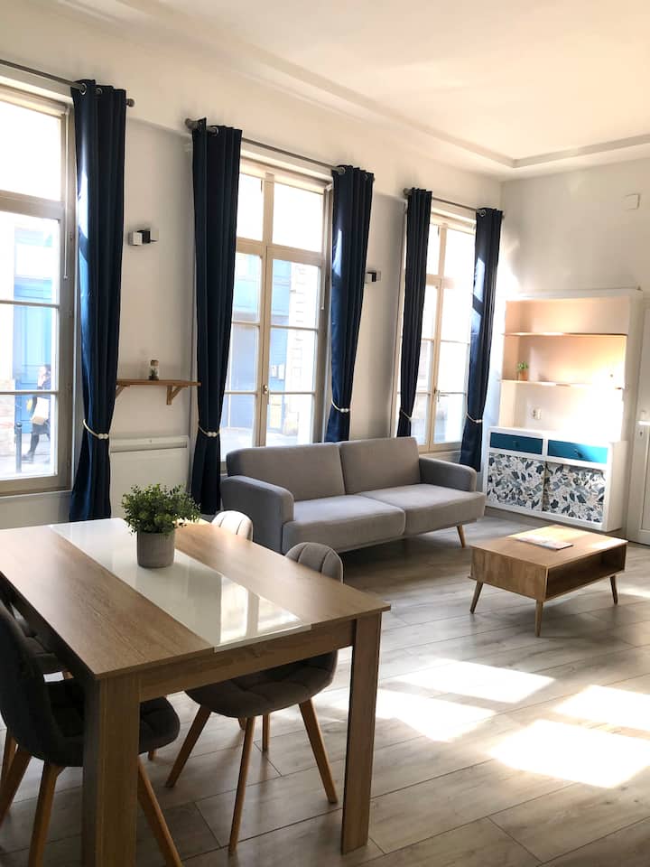 Charmant T2 Lumineux Au Cœur De La Vieille Ville - Valenciennes