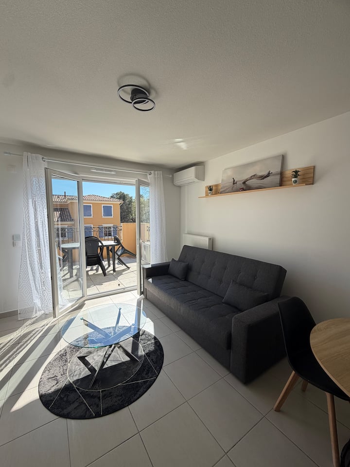 Appartement Entier En Résidence Lisière De Forêt - Roquefort-les-Pins