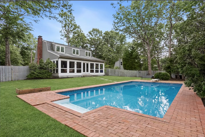 House In Eh With Heated Pool Aug-labor Day - Beach, NY