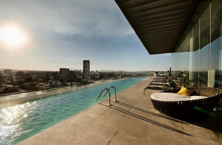 Departamento De Lujo | Alberca | Gym - Guadalajara