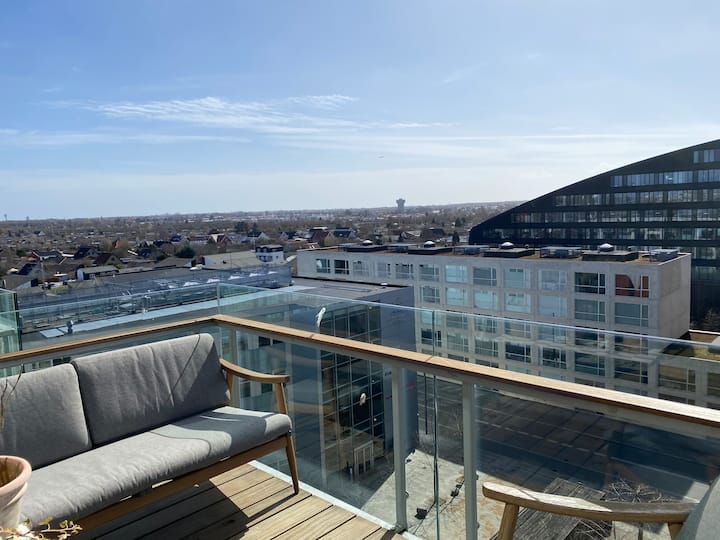 Penthouse Perfection With Amazing Panorama Views - Copenhagen