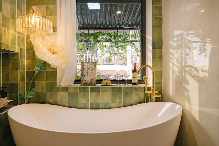Sen Balcony|old Quarter Center|view Tub/netflix/wd - China