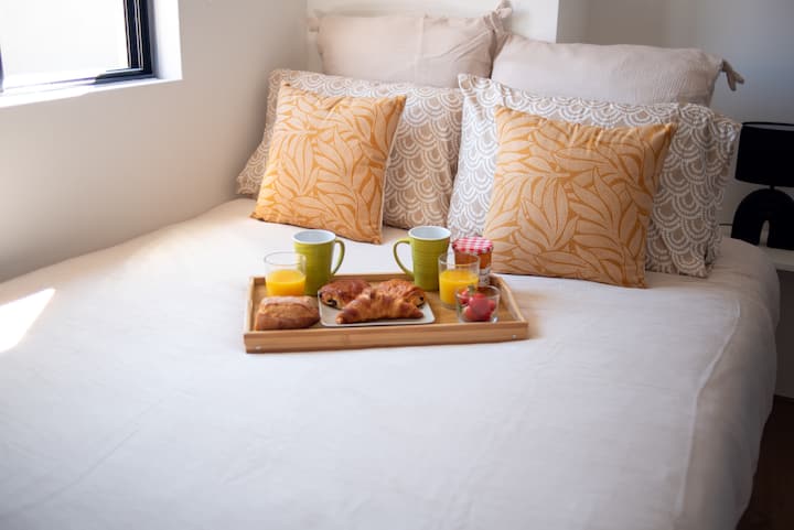 Le Sextius : Suite Cosy & Terrasse Privée Au Calme - Gardanne