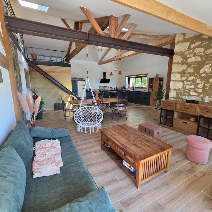 Atipik Grange – Terrasse Suspendue & Vue Pyrénées - Auch