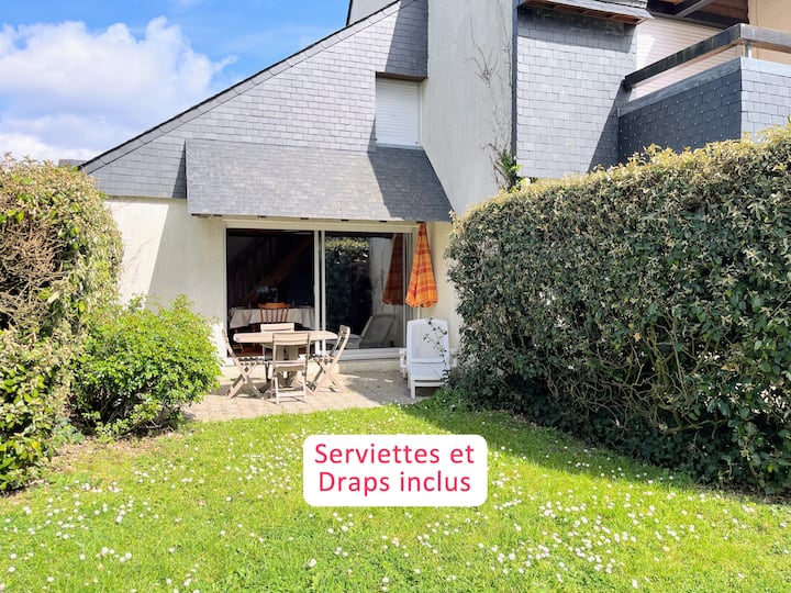 Proche Plages - Maisonnette Avec Jardin - 2 Ch - Carnac