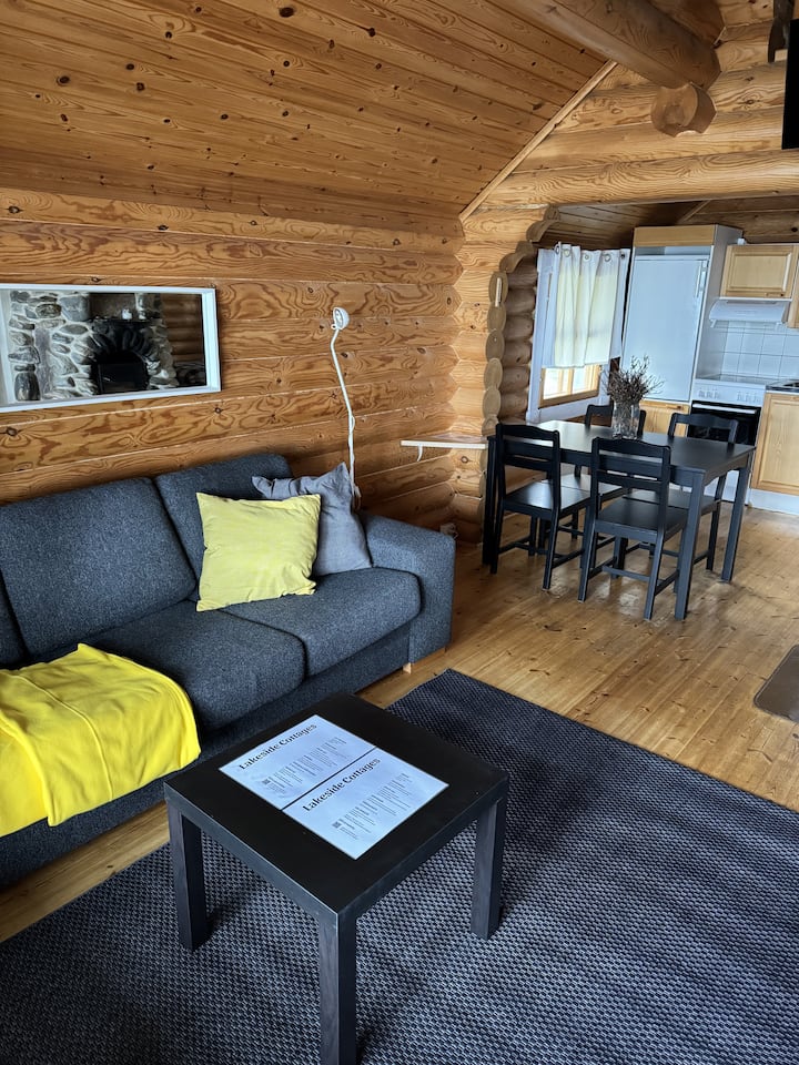 Cabin 4 – Classic Lakeside Cabin - Kesälahti