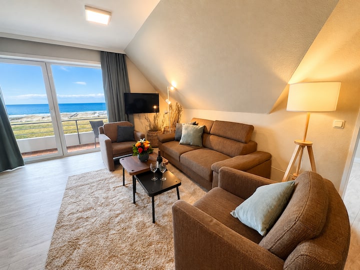 Wohnung 34 Für 4 Personen Mit Balkon Und Meerblick - Duhnen