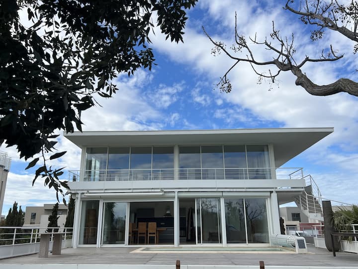 Villa Première Ligne Plage 12 Personnes - Sète