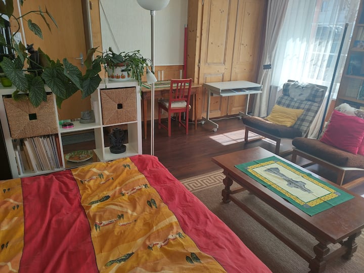 Studio 1,5p. Avec Cuisine Dans Maison Villageoise - Sainte-Croix