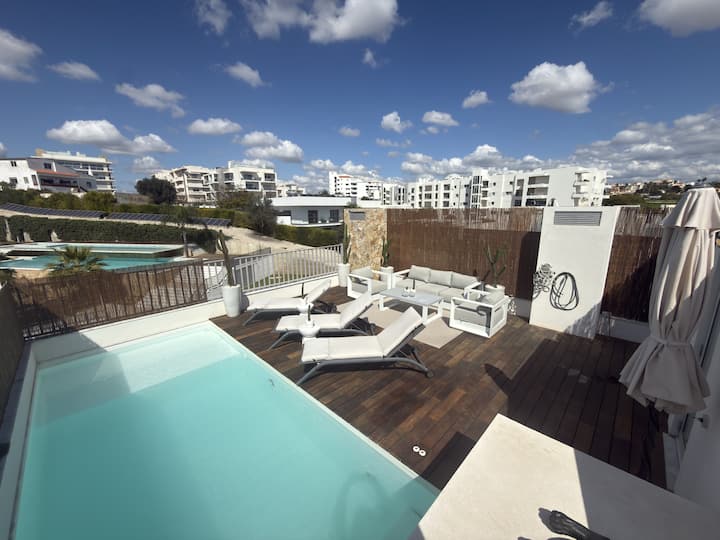 Villa Brian Luxour Villa With Rooftop Pool - Albufeira