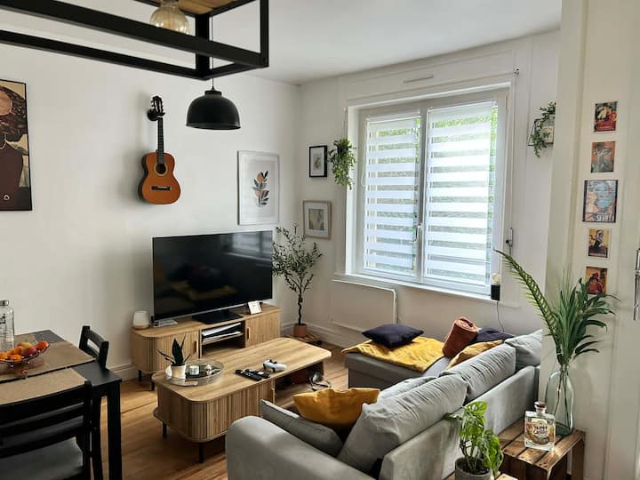Appartement Hypercentre Avec Jardin - Le Portel