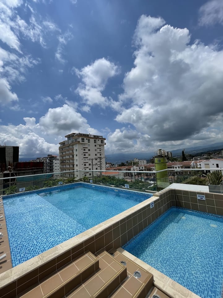 Moderno, Confortable Apto Con Piscina Y Ubicación - Silvania