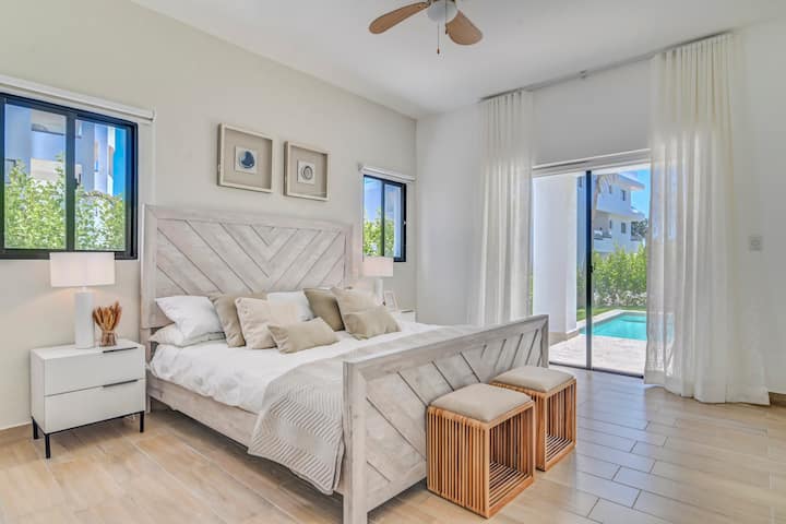 2 Ch Moderne Piscine | Proche Plage | Wifi Rapide - Punta Cana