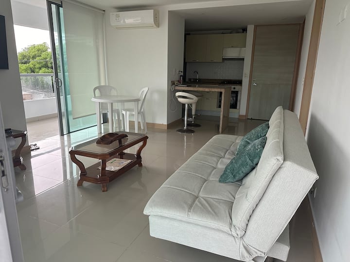 Beach Club Cartagena Hermoso Apto - 