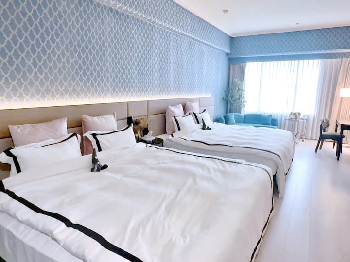 通豪飯店-豪華4人房 - Taichung City