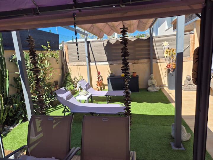 Superbe T3 Avec Jardin 50m2,plage à Pied,parking - Porticcio