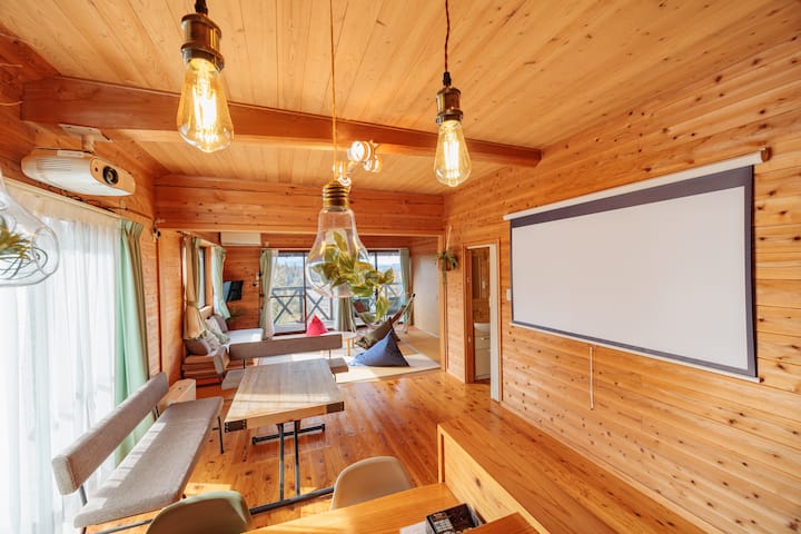 天然温泉貸切／一棟貸し／日田／和室／洗濯乾燥機／長期滞在Ok／絶景あり - 日田市