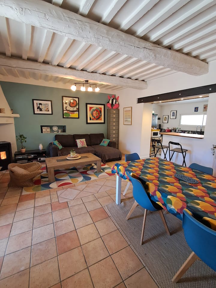 Grande Maison De Charme à La Campagne - Vaison-la-Romaine