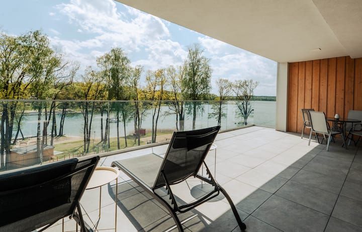 Apartament B Z Widokiem Na Jezioro 1 Sypialnia - Giżycko