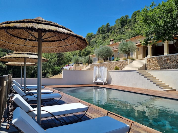 La Maison Des Collines En Provence - Villa De Luxe - Valensole