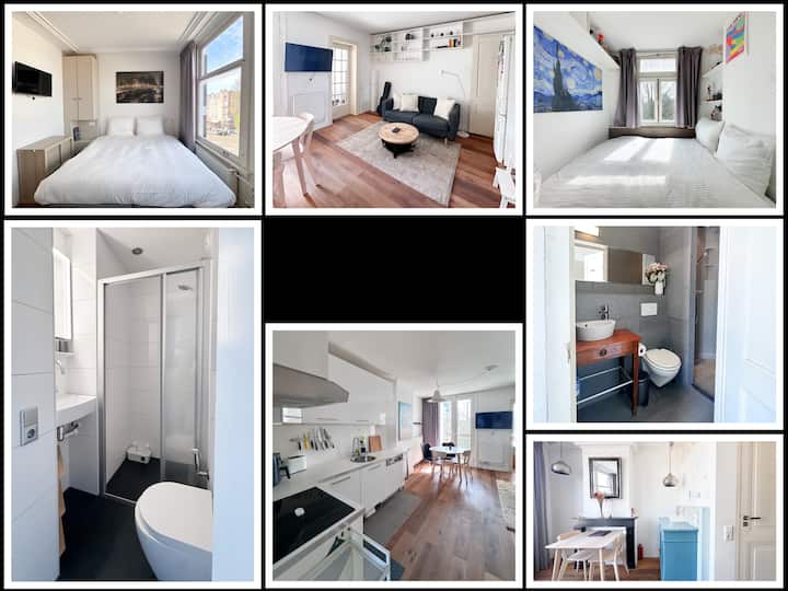 2bed + 2bath 4p Apt. In Wonder Old West Amsterdam! - Ámsterdam