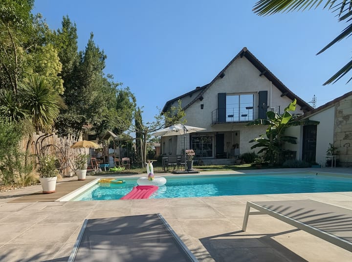 Maison Familiale Avec Piscine Et Jardin à Eysines - Bordeaux
