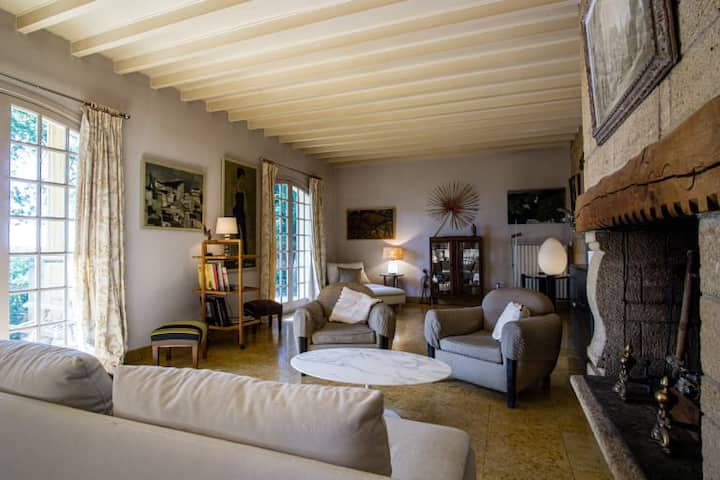 Villa Vue Exceptionnelle Avignon, Piscine, Charme. - Villeneuve-lès-Avignon