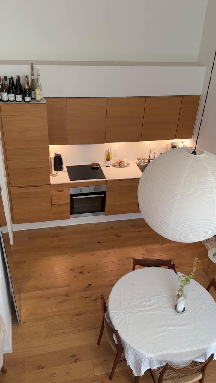 Lys Lejlighed Med Højt Til Loftet På ÅRhus Ø - Aarhus