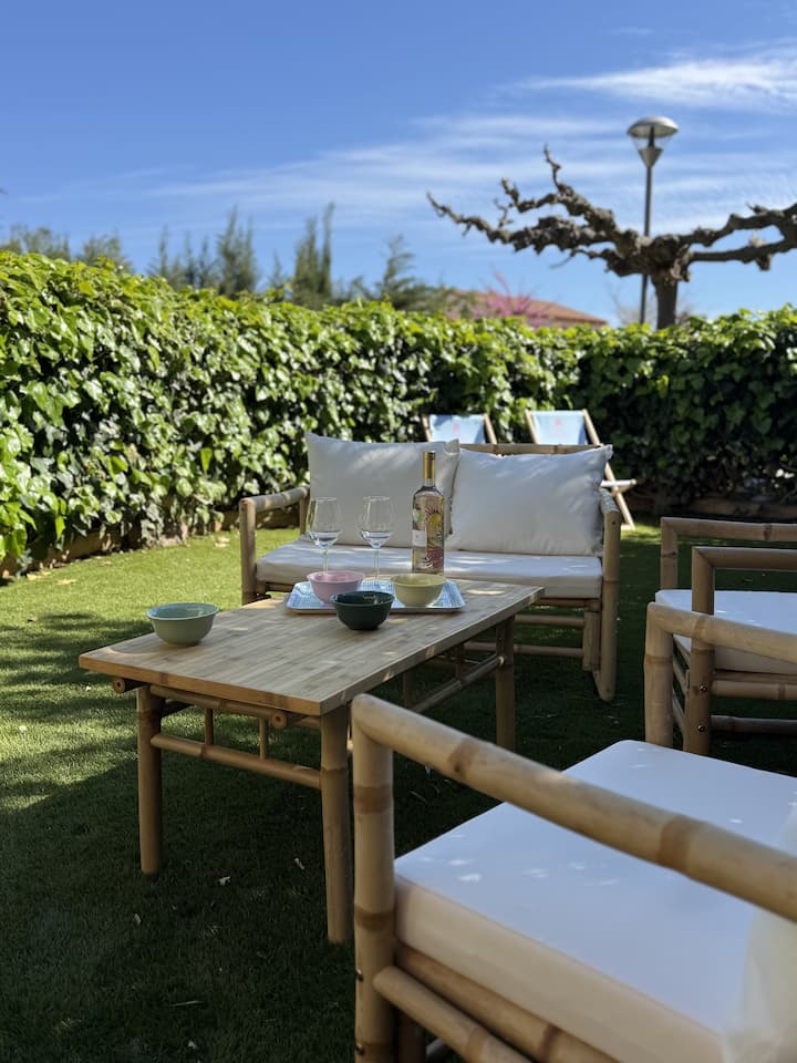 Appt Avec Jardin - 5 Pers - Plage à Pieds - 伊埃雷