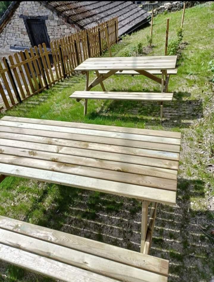 Chambre D'hôtes 3 & 4 Personnes - La Canourgue