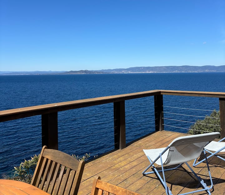 ÎLe Du Levant - Maison Vue Mer - Île du Levant