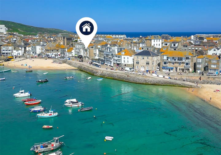 One Bed Maisonette On Harbour Beach, St Ives - St Ives