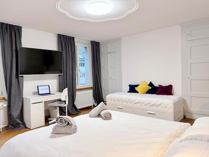 Grosses Zimmer In Zentraler Wohnung - Canton de Berne