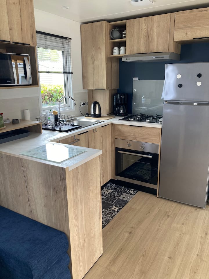 Mobil Home - 2025 - 2 Chambres - Camping 4* - Trégunc